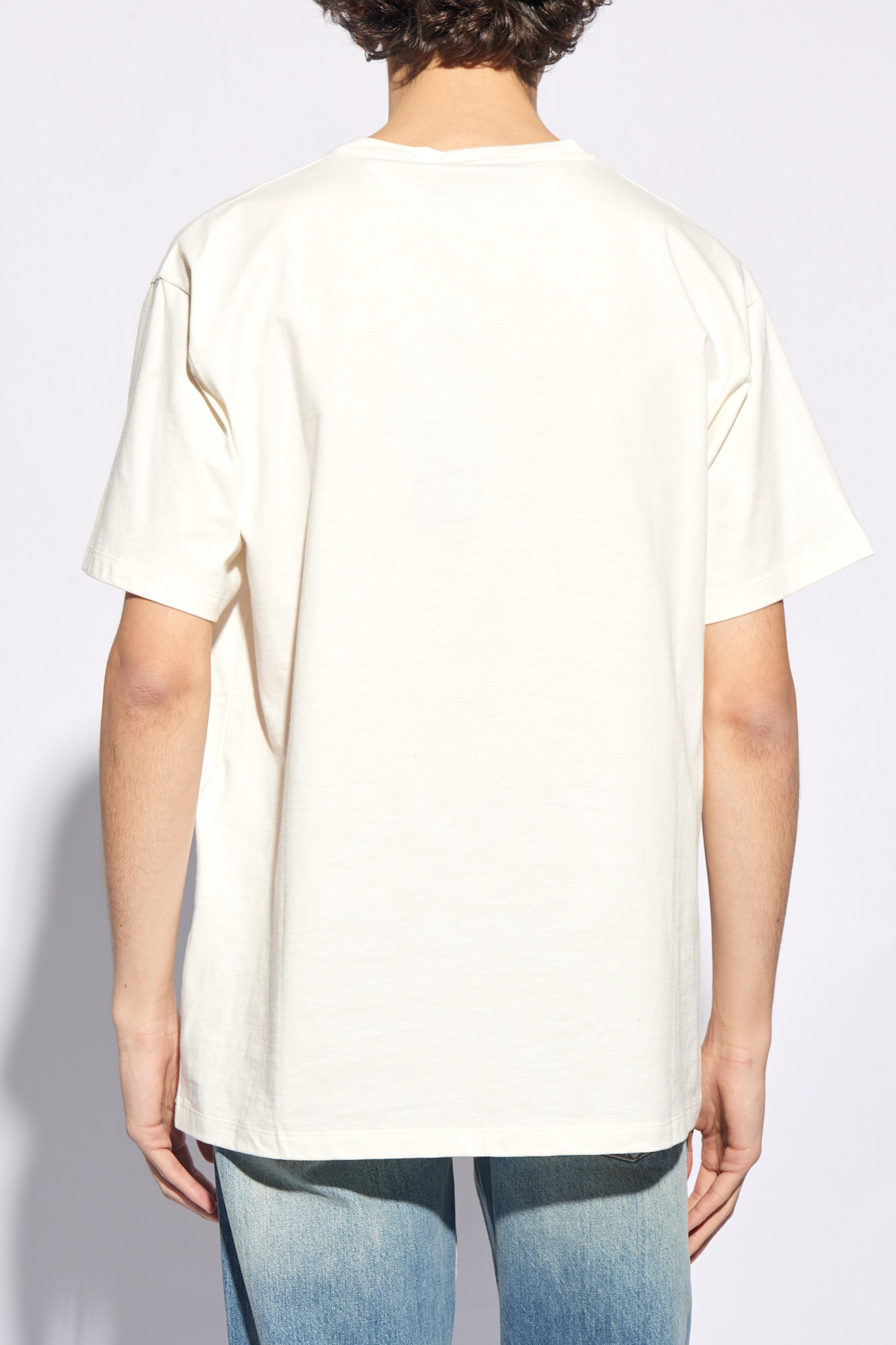 shirt with logo Gucci - Cream T - SchaferandweinerShops KR shirt with logo Gucci - Cream T - SchaferandweinerShops KR